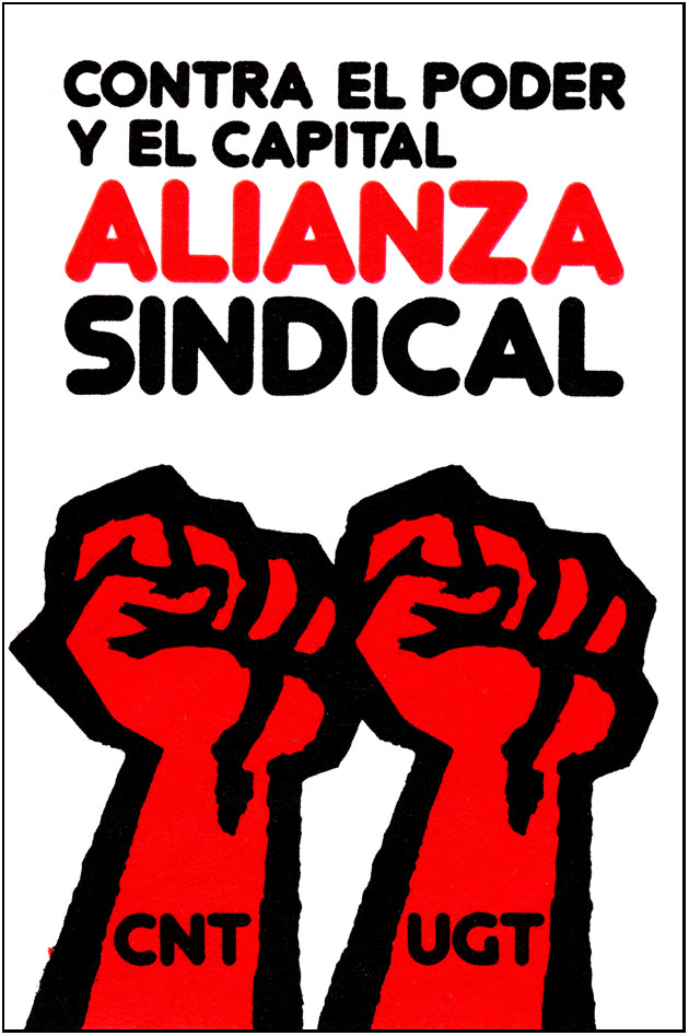 Archivo Historico Minero | Pegatina de la Alianza Sindical de la CNT y ...