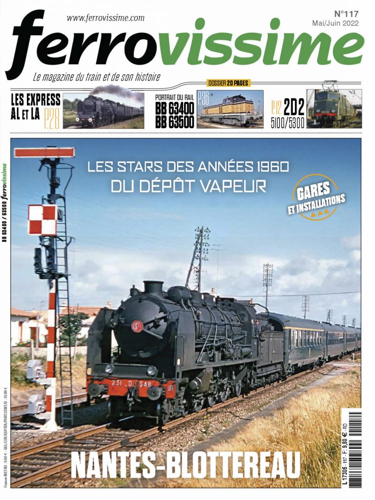 Portada de la revista Ferrovissime Nº 117. Mayo/Junio de 2022 - Archivo Historico Minero