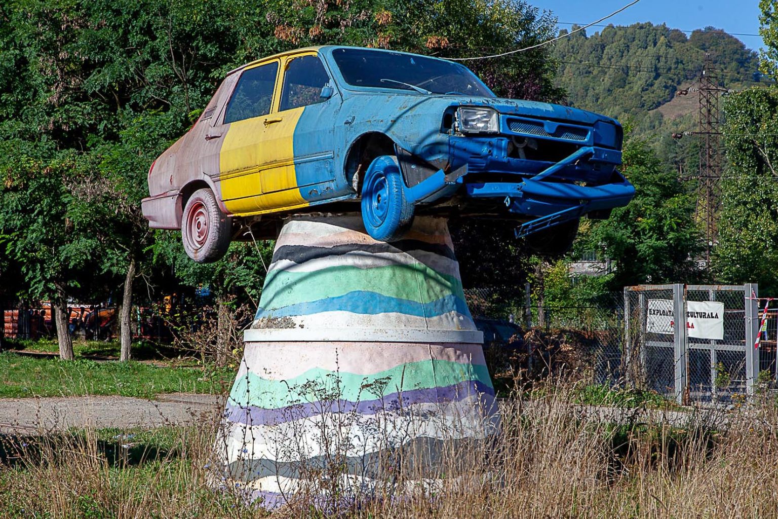 Antiguas instalaciones de la Mina Petrila. Petrila. Rumanía 2021 ...